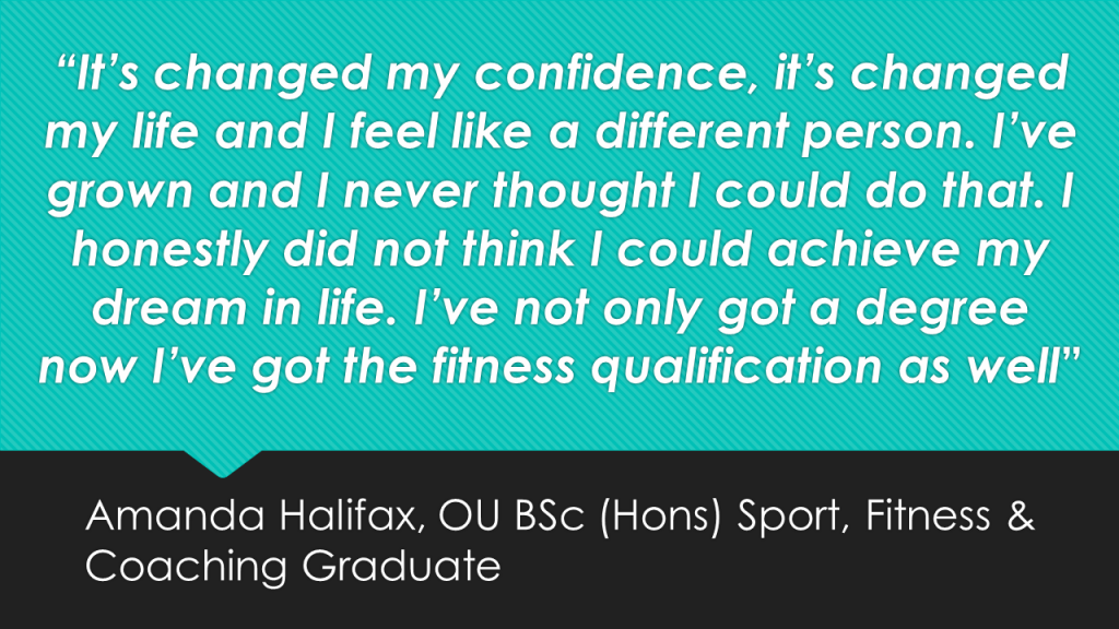 Student Story: Amanda Halifax | OU Sport & Fitness Team Blog