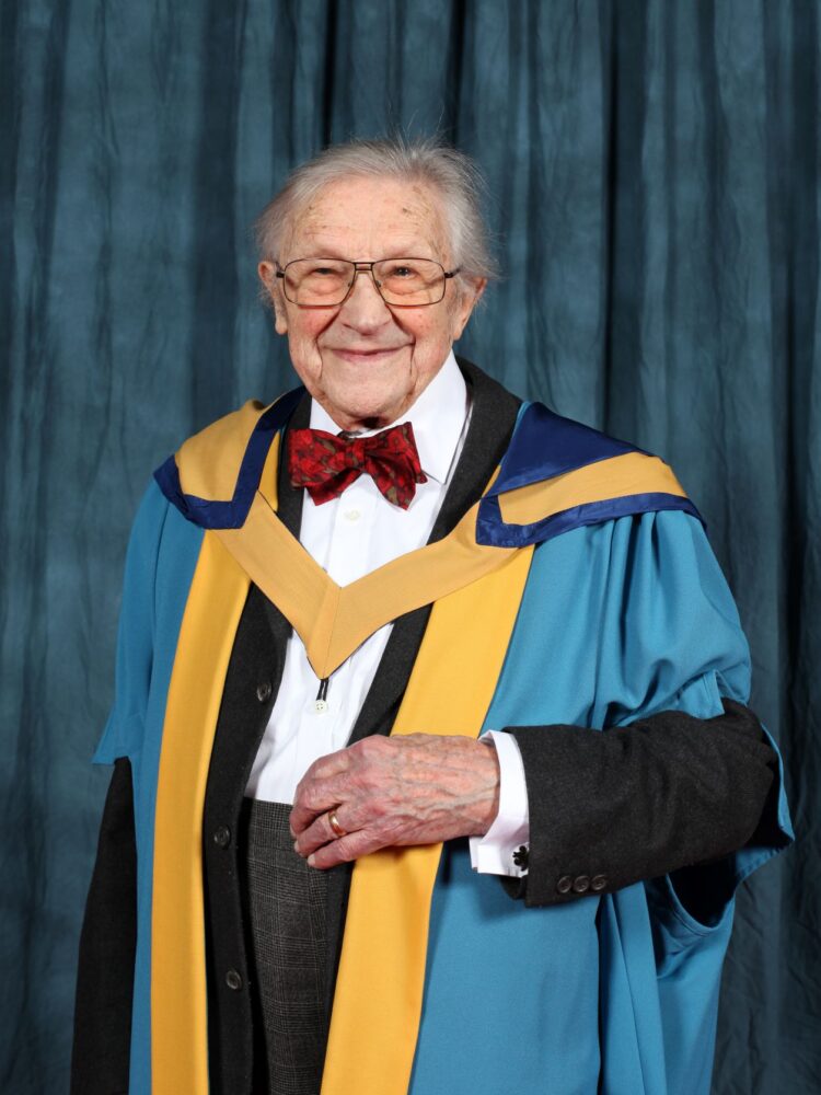 Roy Holliday in his robes v3 | OU News | Open University