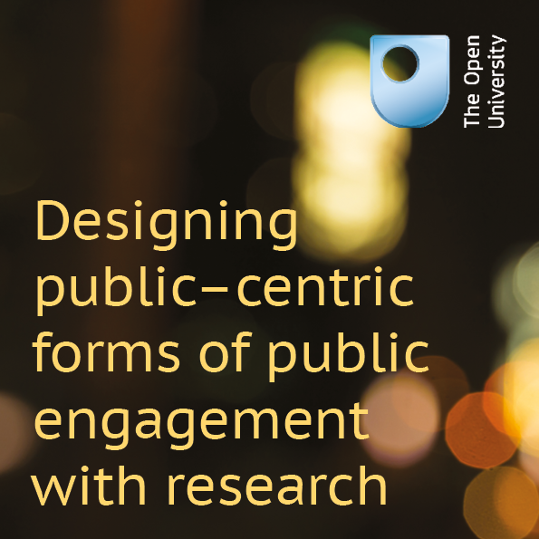 Designing public-centric forms of public engagement with research ...